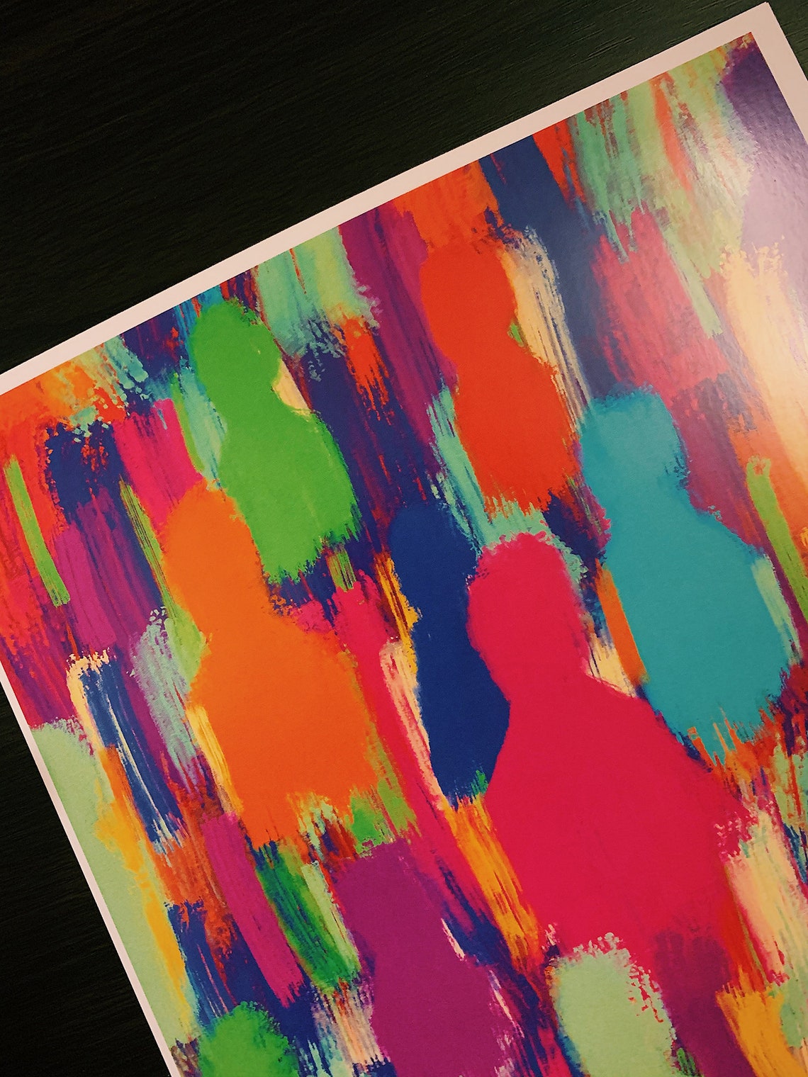 Faceless in a Crowd Art Illustration Painting Artwork Poster - Etsy