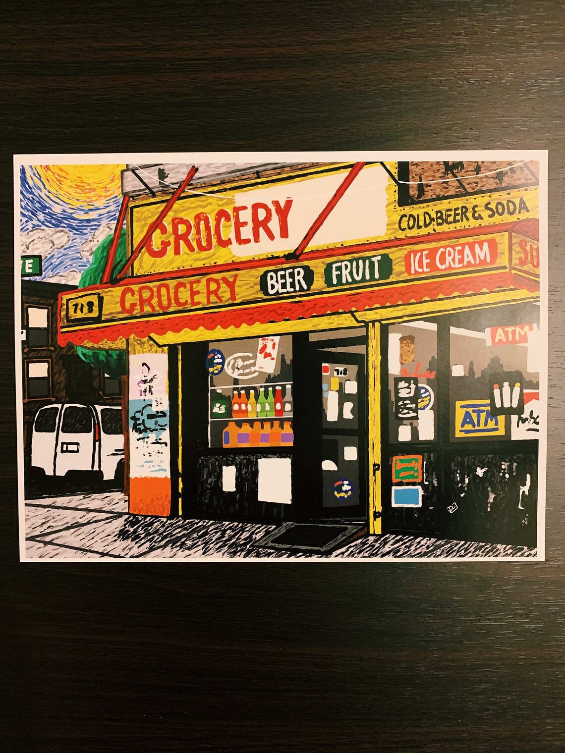 Starry Corners Bodega Corner Store Grocery | Etsy