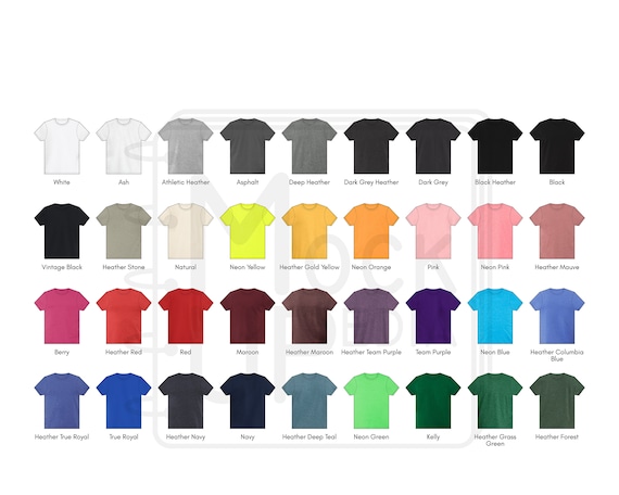 Bella Color Chart