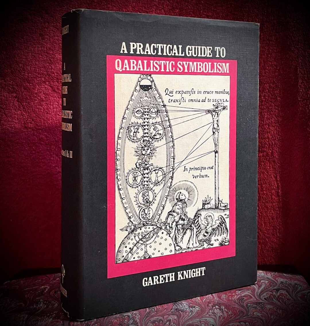 GUIDE to QABALISTIC SYMBOLISM by Gareth Knight 2 Volumes Bound as 1 ...