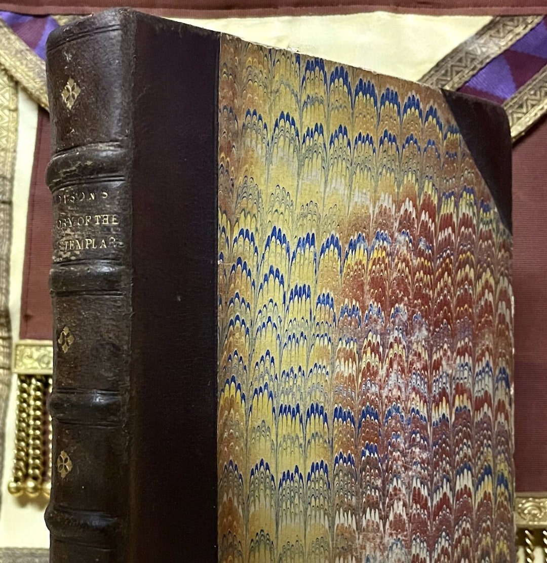 HISTORY of the KNIGHTS TEMPLARS by Charles Addison Rare 1842 1st First ...