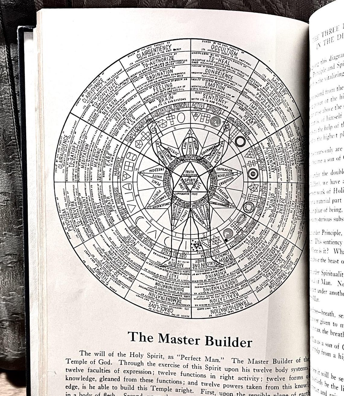 ANCIENT RECORDS 1927 1st Edition Hardcover Master Builder Masonic ...