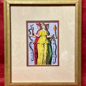 HECATE TRIFORMIS GODDESS of the Witches Hand-colored With Hand ...
