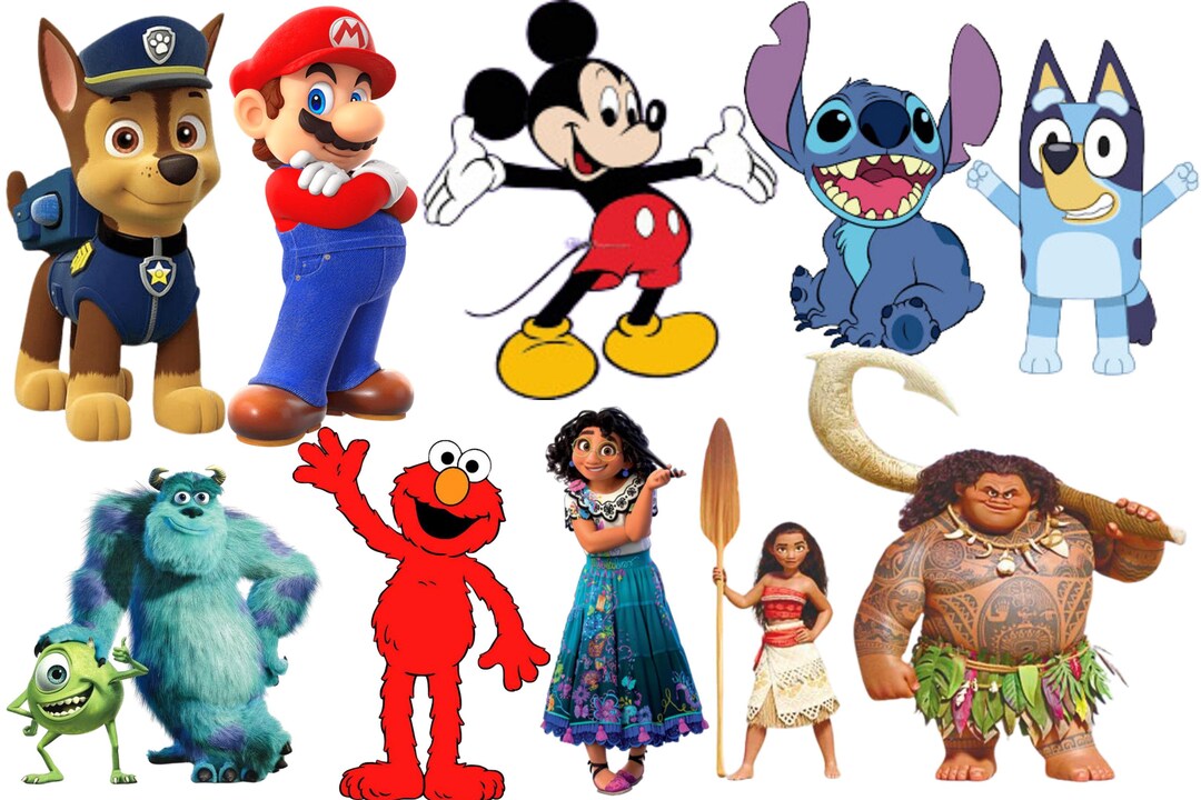 Birthday Decorations/ Character Cutouts/ Standee/ Character From Any Tv ...