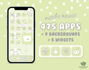 Green App Icons - Etsy