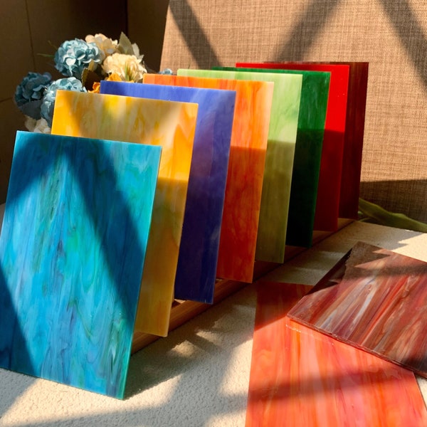 Stained Glass Sheet - Etsy