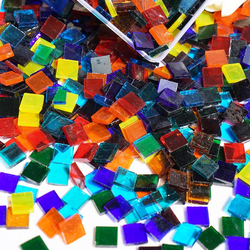 1 Inch Glass Tiles - Etsy