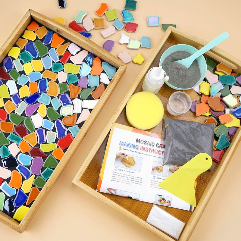 Mosaic Art Kit - Etsy