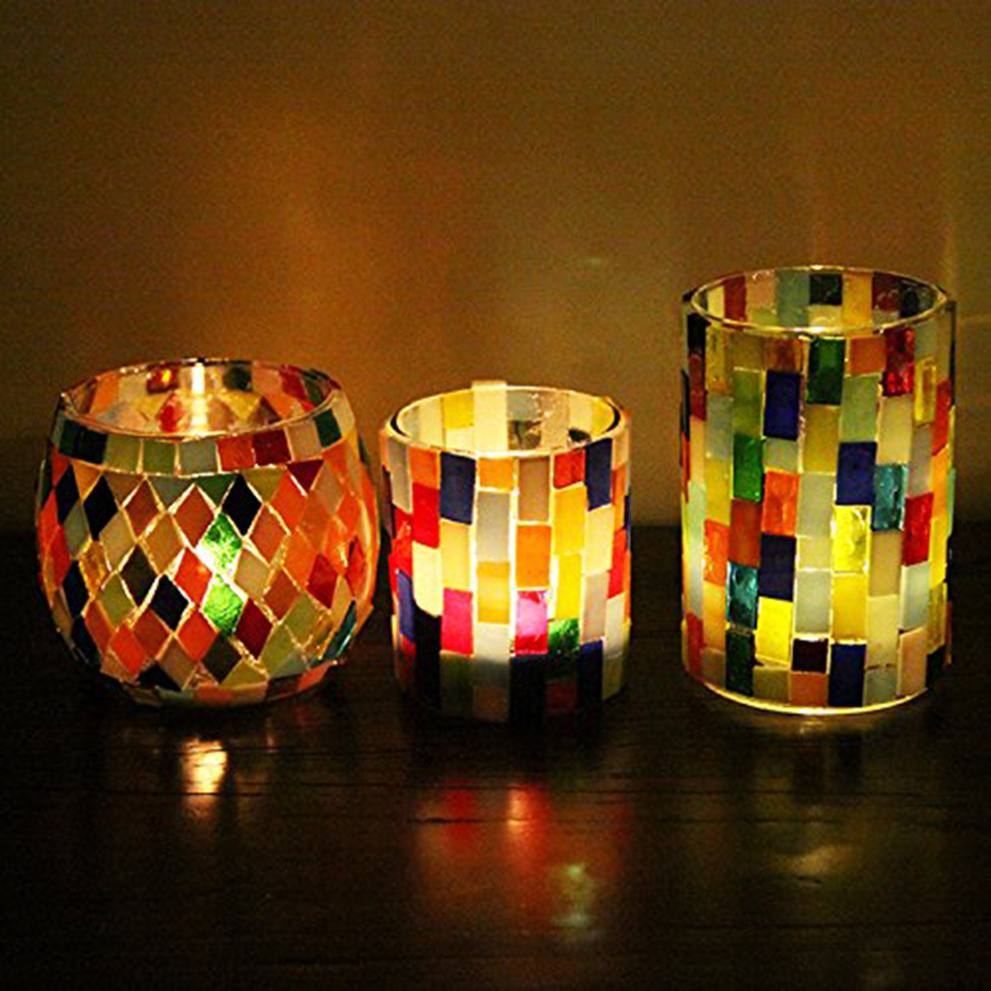 Rectangle Mosaic Tiles Stained Glass for Crafts and Home - Etsy