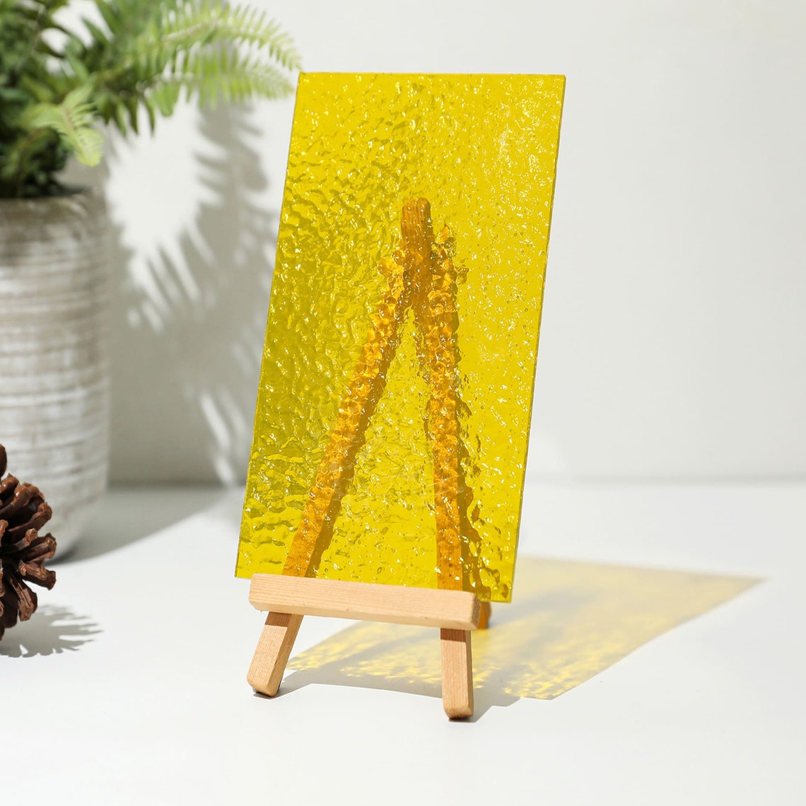 10 Sheets Transparent Stained Glass Sheets Pack 4x6 Inch - Etsy