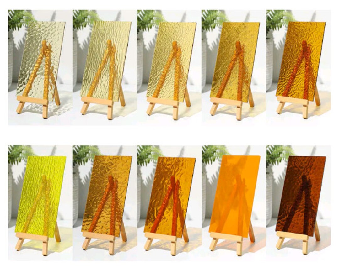 Customizable Sizes, Colors, Textures, and Shapes for Stained Glass and ...