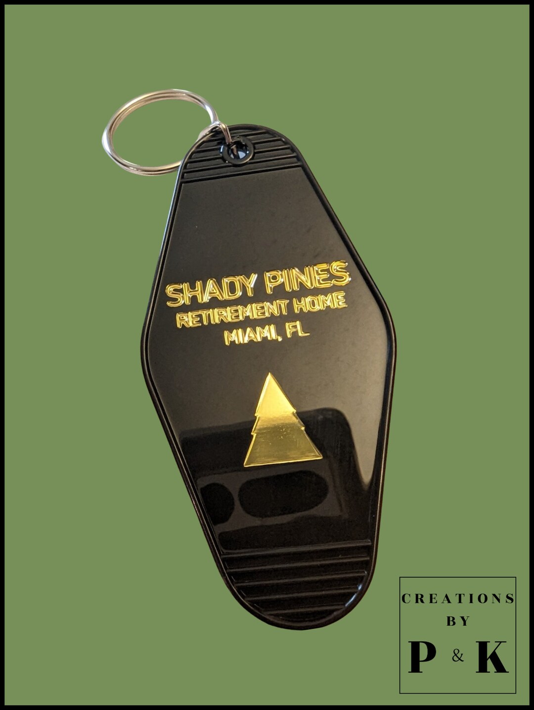 Shady Pines / Golden Girls Vintage Style Hotel Keychains - Etsy