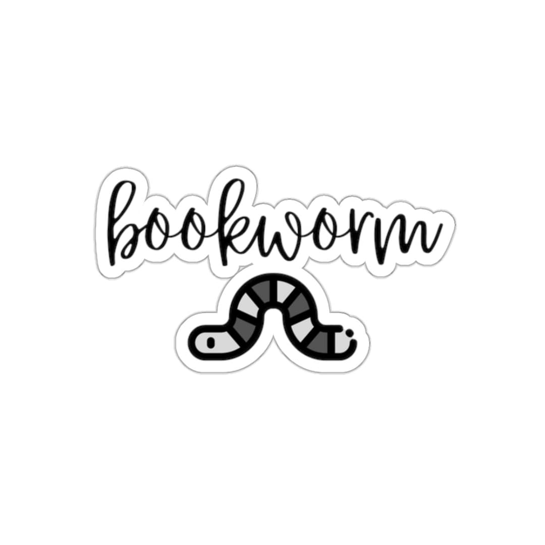 Bookworm Stickers for Every Book Lover - Etsy
