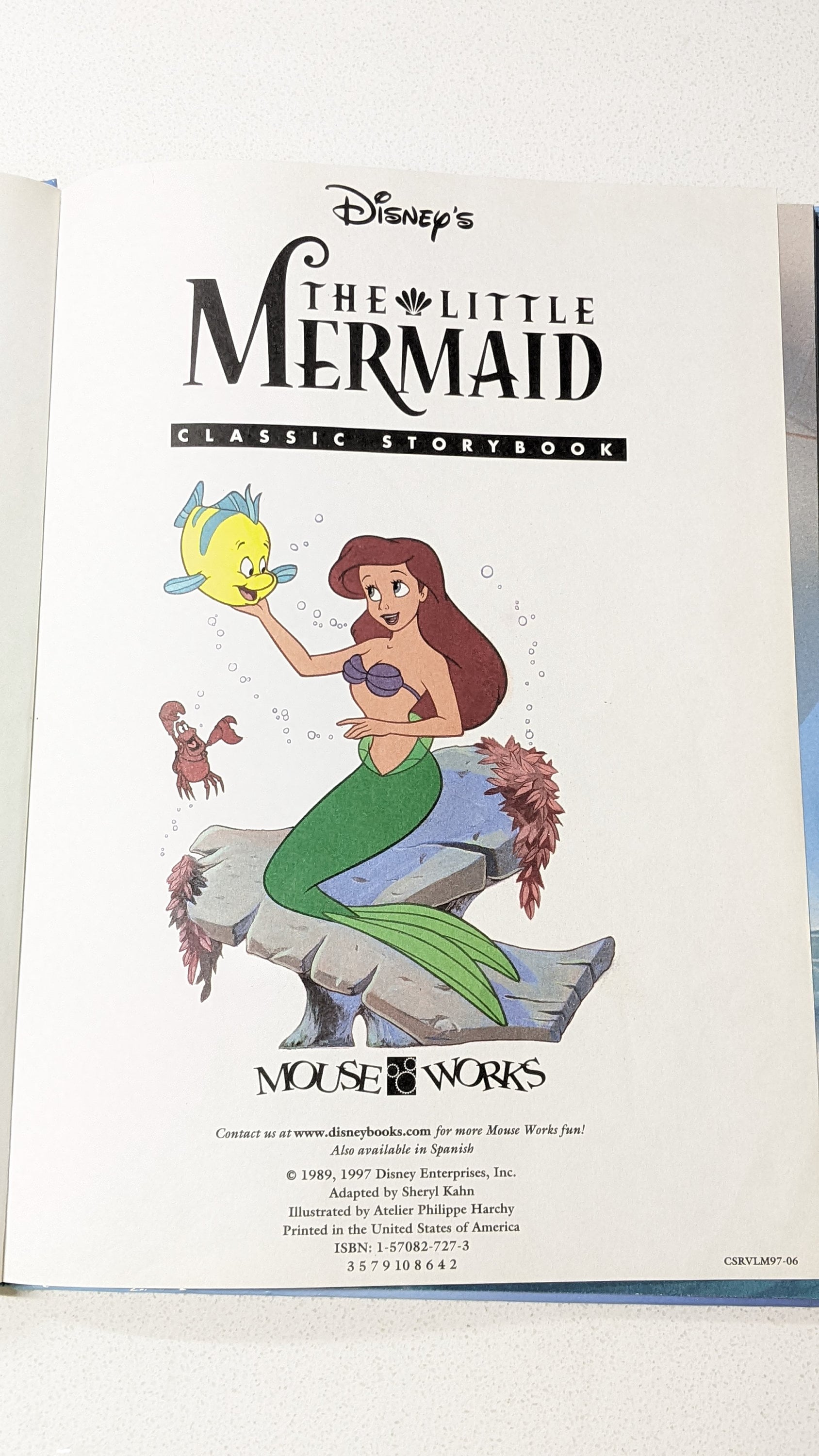 Vintage Disney's the Little Mermaid Classic Storybook - Etsy Australia