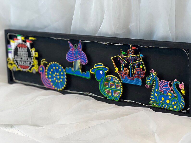 Main Street Electrical Parade Sign - Etsy