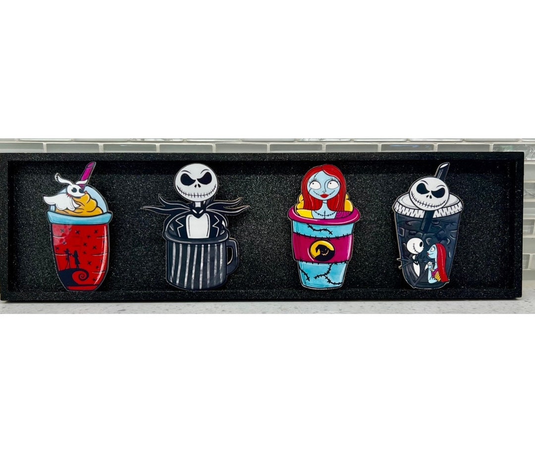 Nightmare Before Christmas Coffee Bar Sign, 3D Disney Halloween Sign ...