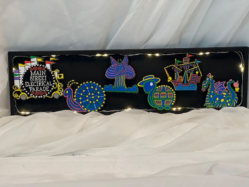 Main Street Electrical Parade Sign - Etsy