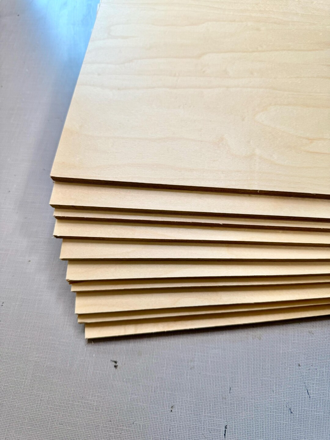 1/4” MDF W/ Maple Veneer, Mdf W/ Maple, CNC, Laser Maple Mdf, Mira ...