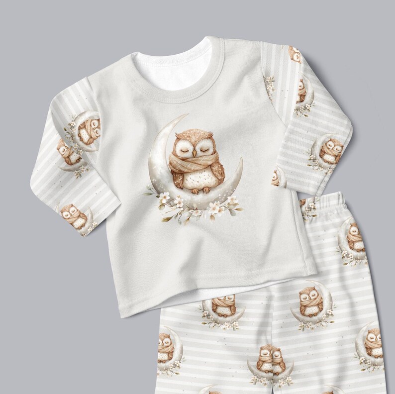 Owl With Flowers PNG, Fabric PNG Sublimation File, Transfer, Heat ...