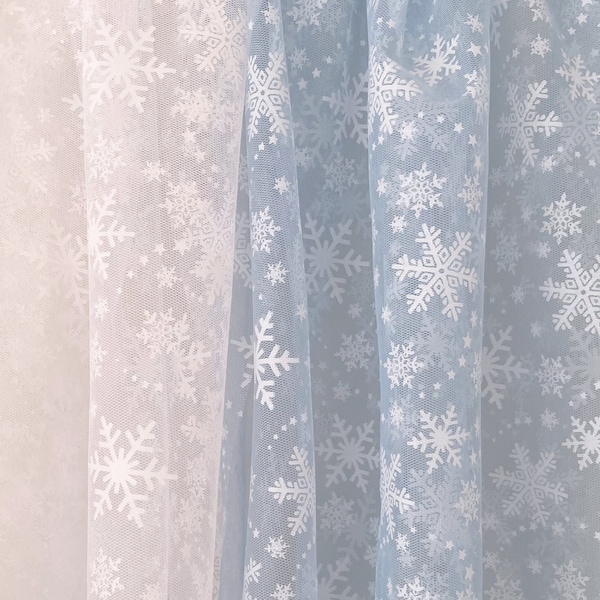 Snowflake Fabric - Etsy