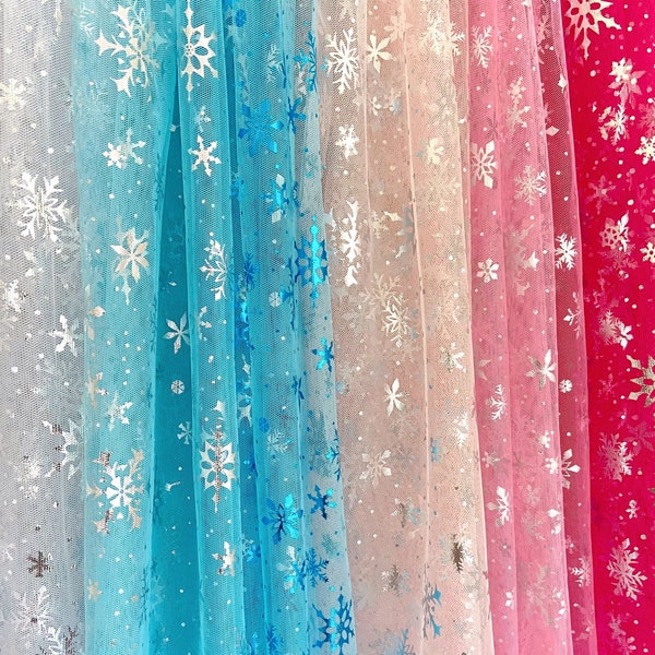 Snowflake Fabric - Etsy