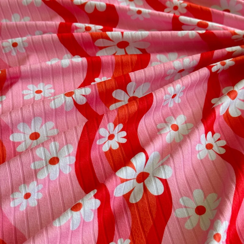 Groovy Fabric - Etsy