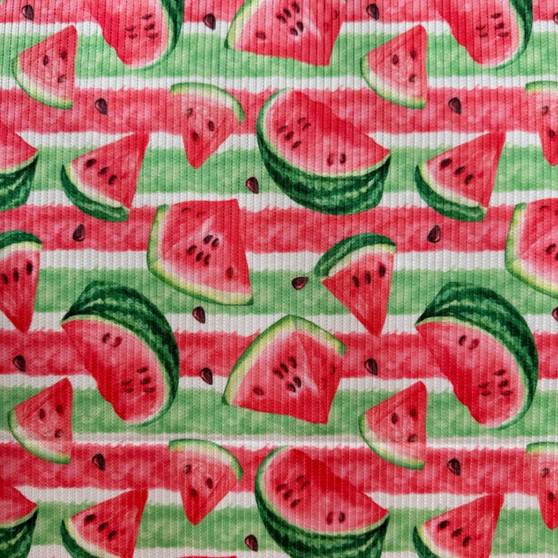 Watermelon Fabric - Etsy