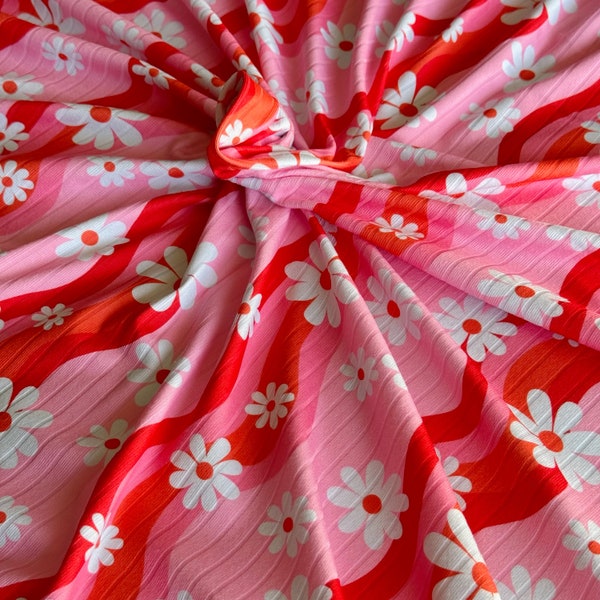 Groovy Fabric - Etsy