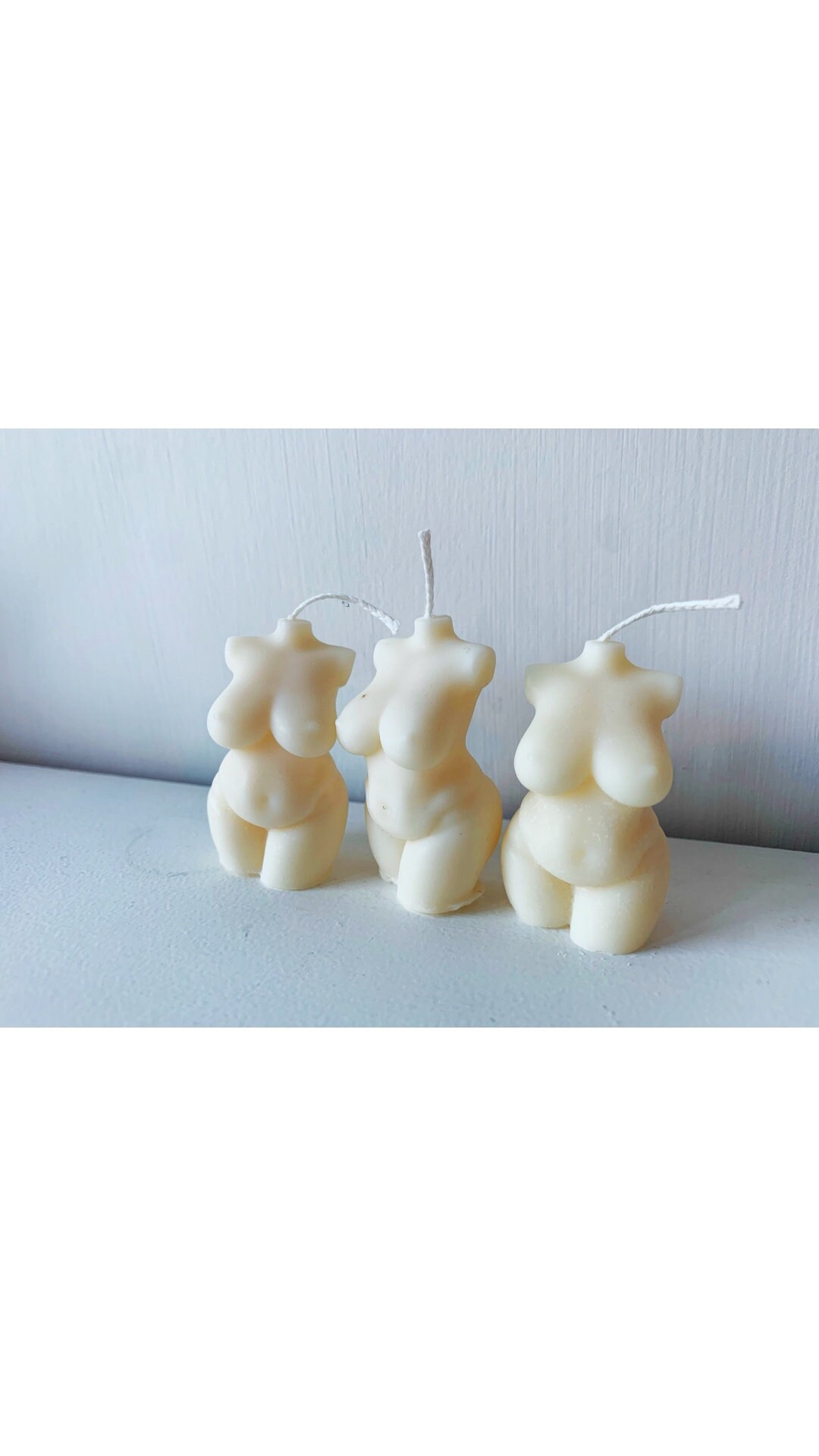 Mini Lady Torso Candle / Lady Torso / Mini Candles / Torso Candle ...