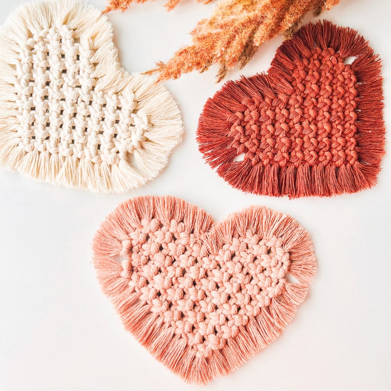 Heart Macrame Pattern - Etsy