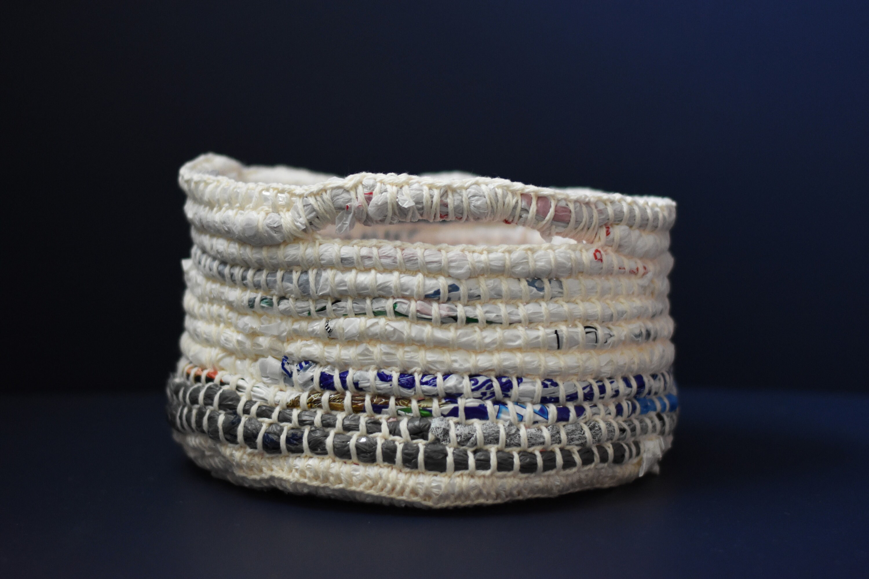 Handmade Baskets Made From Upcycled Plastic Bags - Etsy