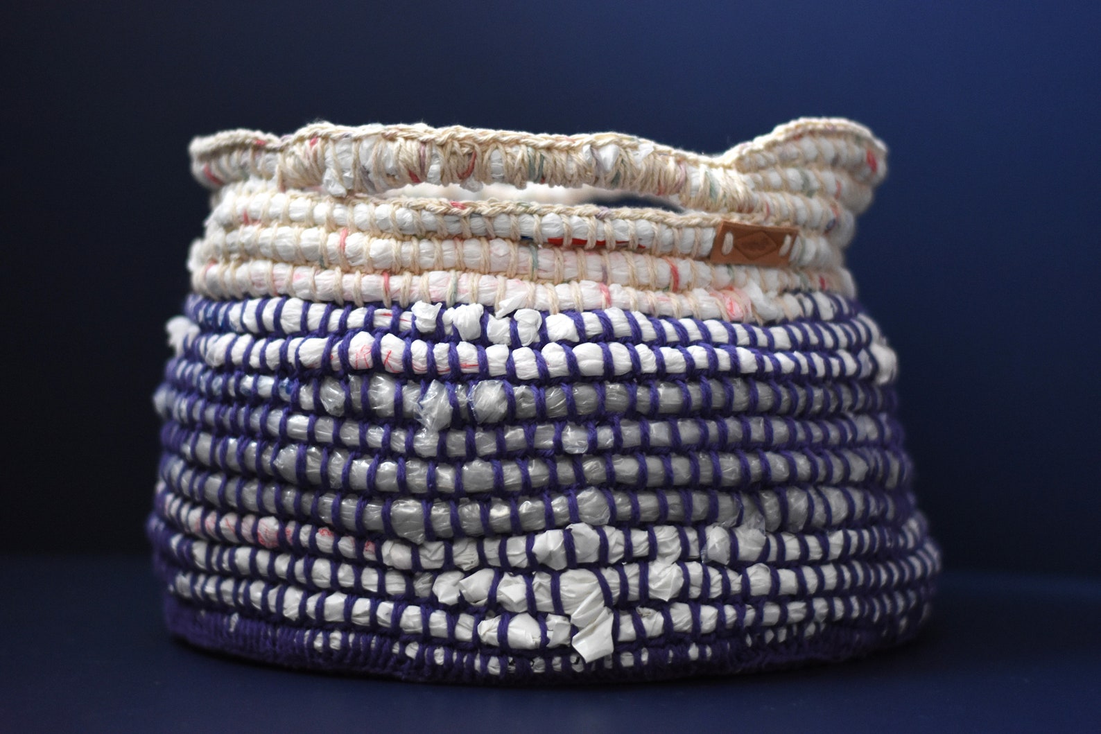 Handmade Baskets Made From Upcycled Plastic Bags - Etsy