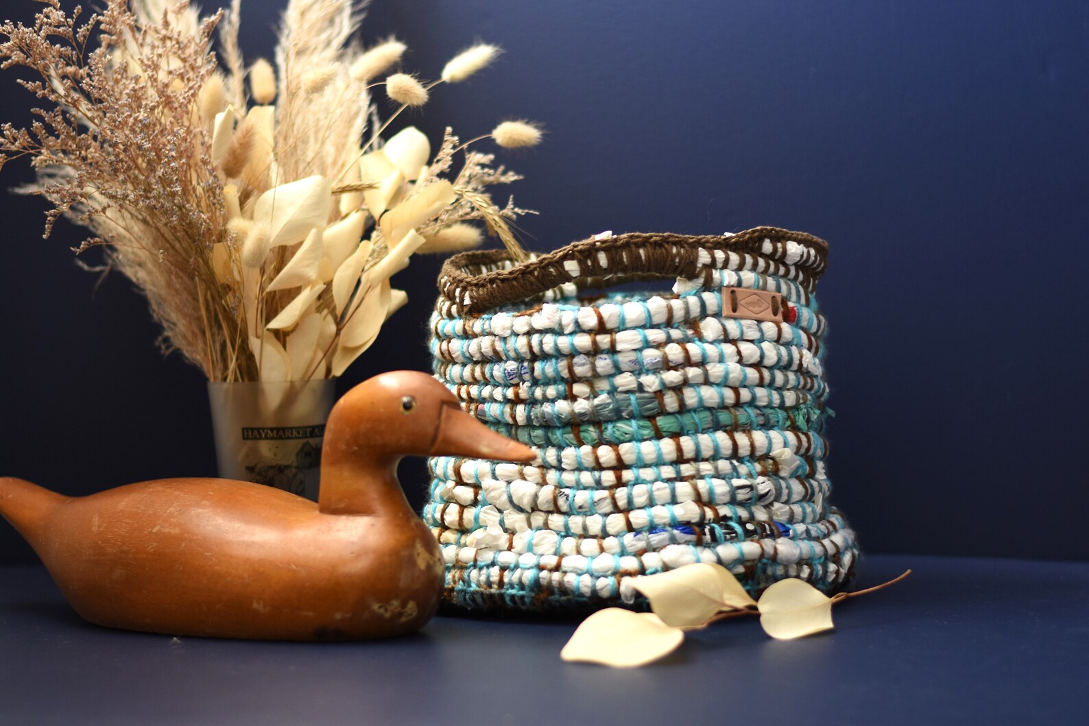 Handmade Baskets Made From Upcycled Plastic Bags - Etsy