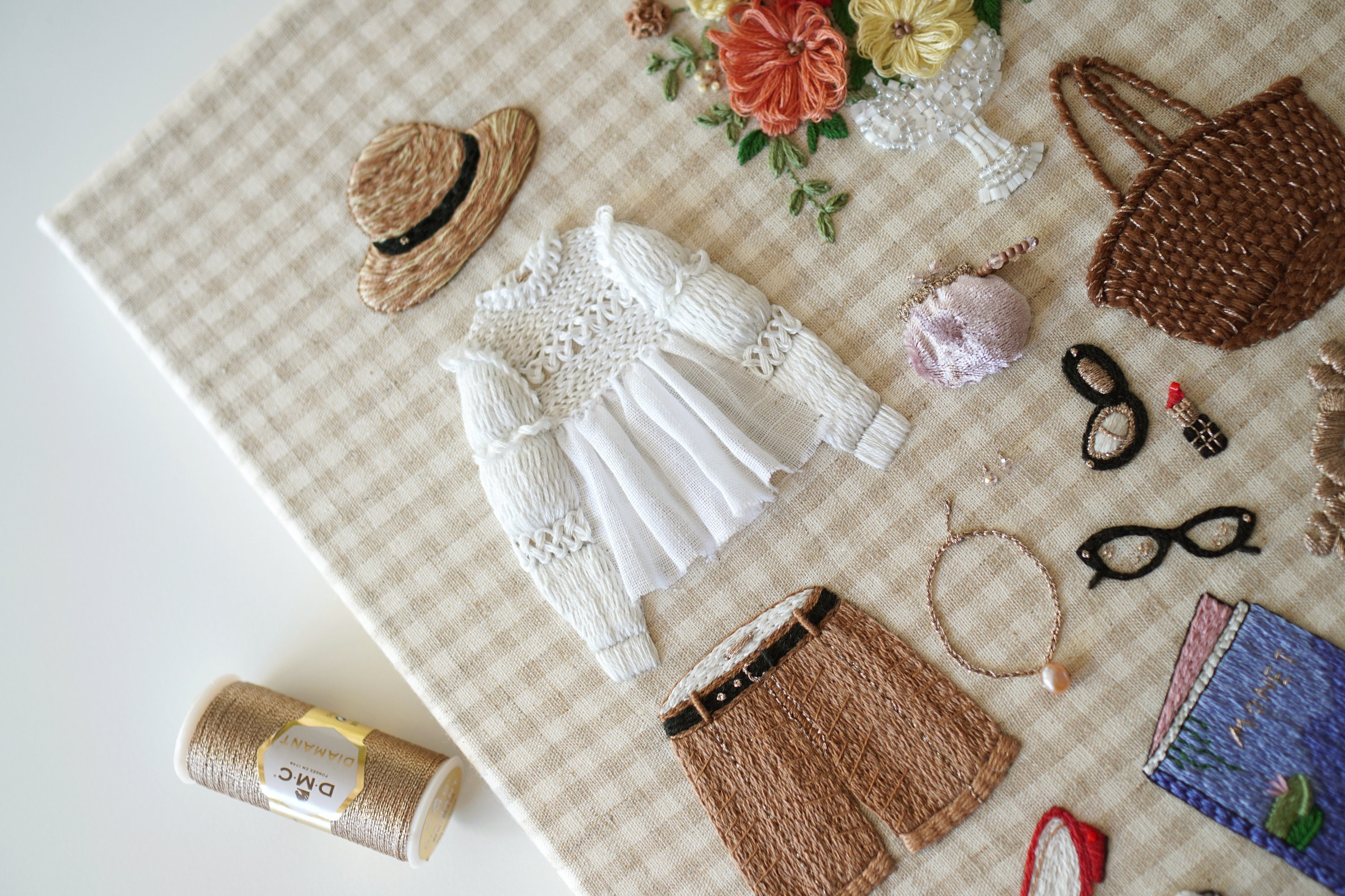 Fashion Items Hand Embroidery/ Flowers, Clothes, Acc / PDF, JPG ...