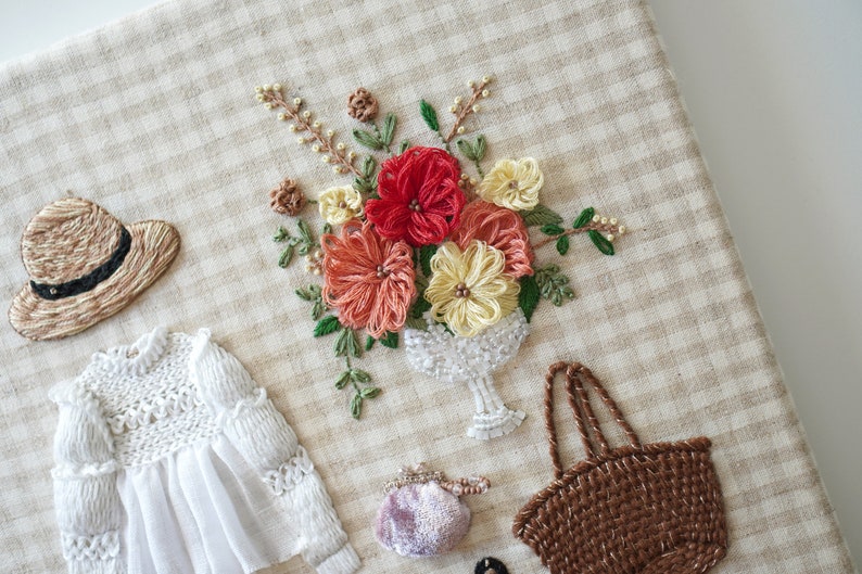 Fashion Items Hand Embroidery/ Flowers, Clothes, Acc / PDF, JPG ...