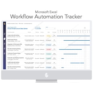 Workflow Automation Tracker - Etsy