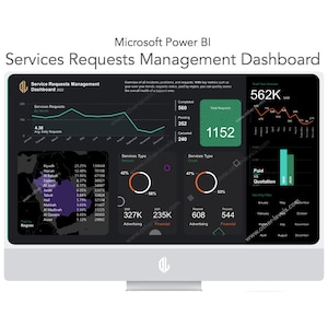 Services Requests Management Dashboard - Etsy