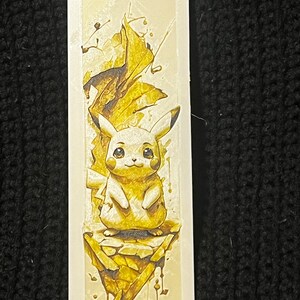 Set of 3 3d Printed Fanart Pikachu Bookmarks 3D Printed - Etsy