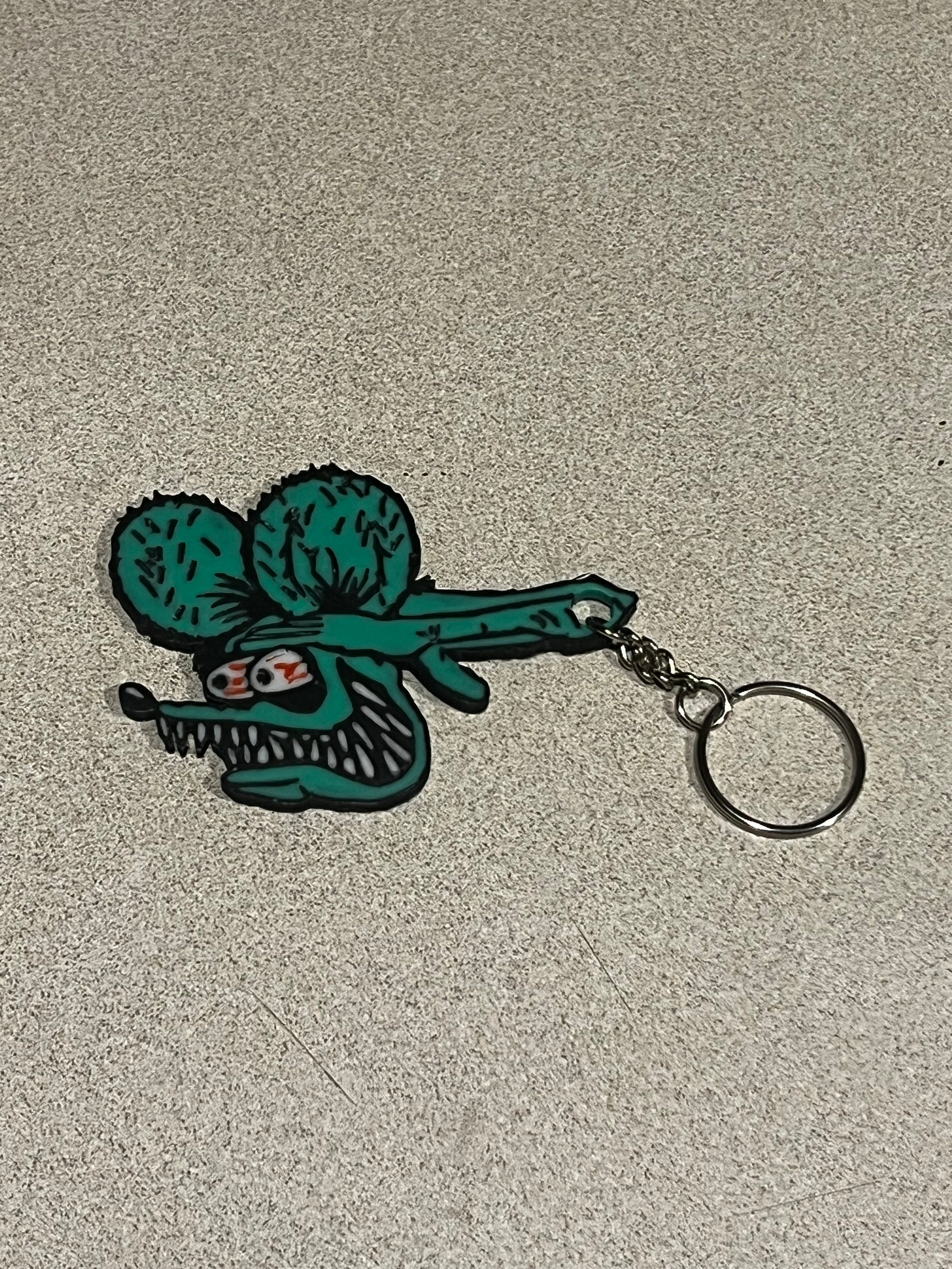Rat Fink Keychain - Etsy