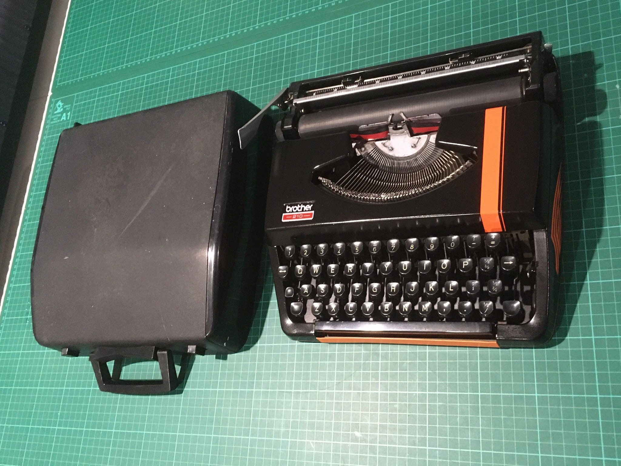 Retro 1979 Brother 210 Typewriter - Refurbished With Complete Facelift ...