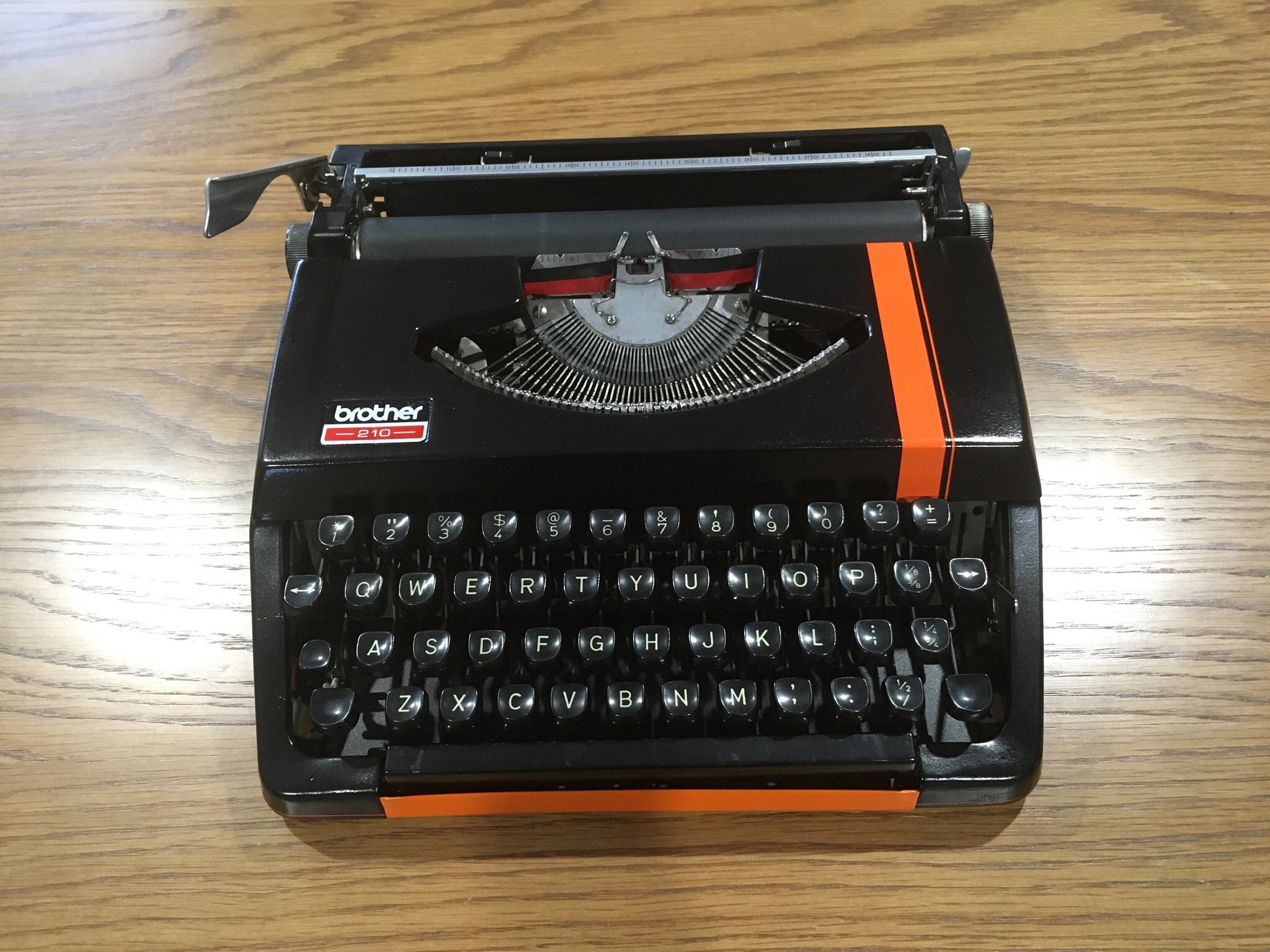 Retro 1979 Brother 210 Typewriter Refurbished With Complete - Etsy ...
