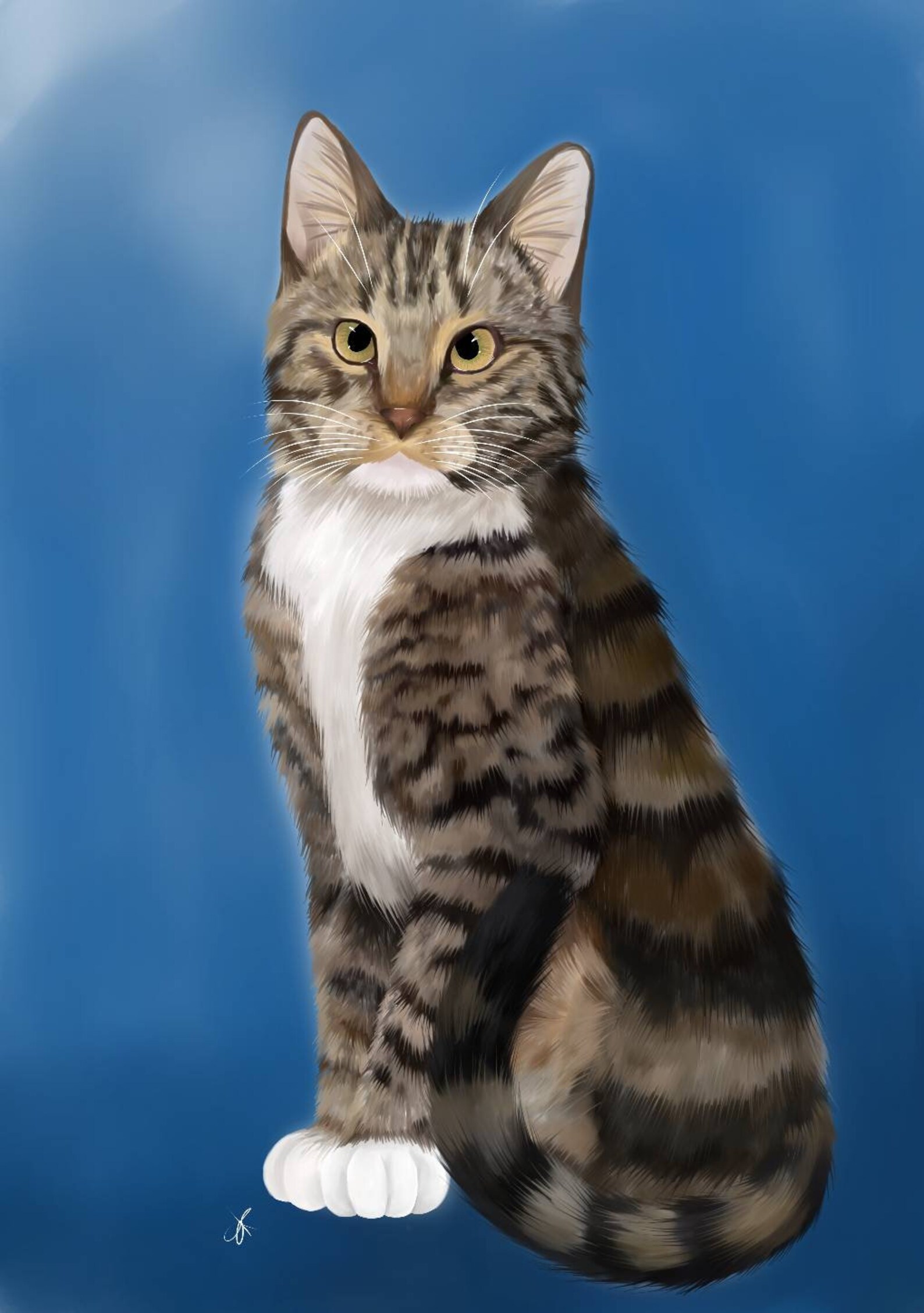 Digital Animal Commissions, Digital Drawing of Animals, Made to Order ...