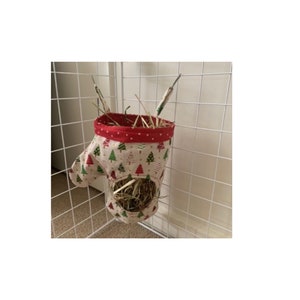 Special Hay Bags Christmas Gift for Small Animals, Guinea Pig, Rabbits ...