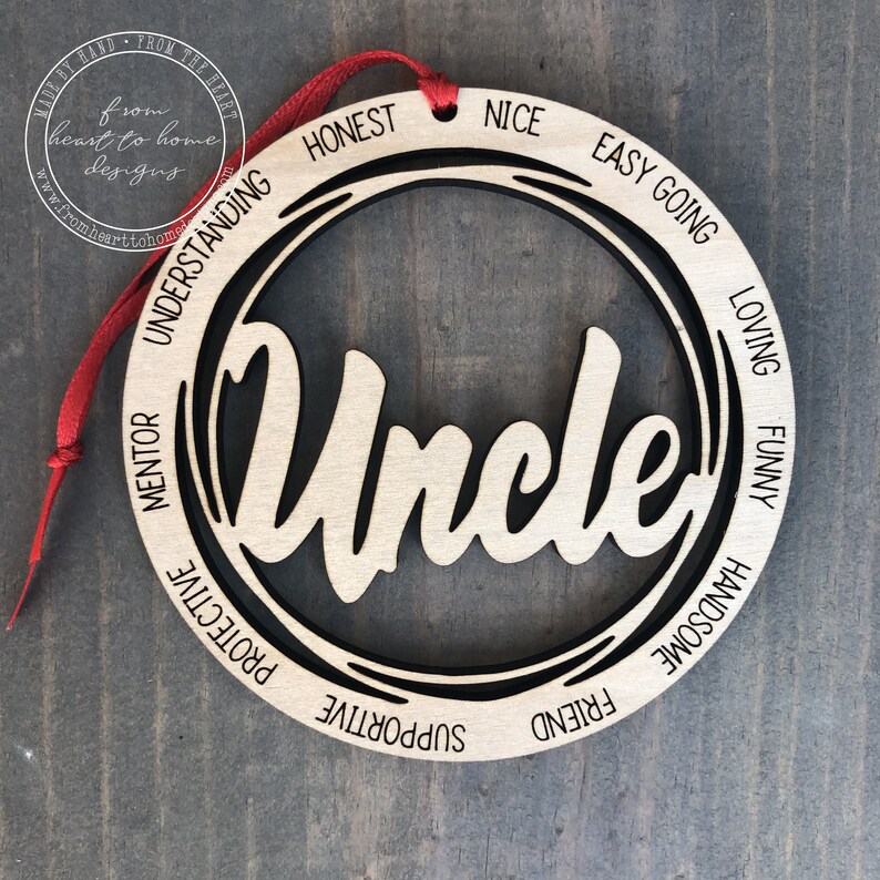 DIGITAL FILE ONLY Uncle Laser Cut File/commercial Use/svg - Etsy Canada