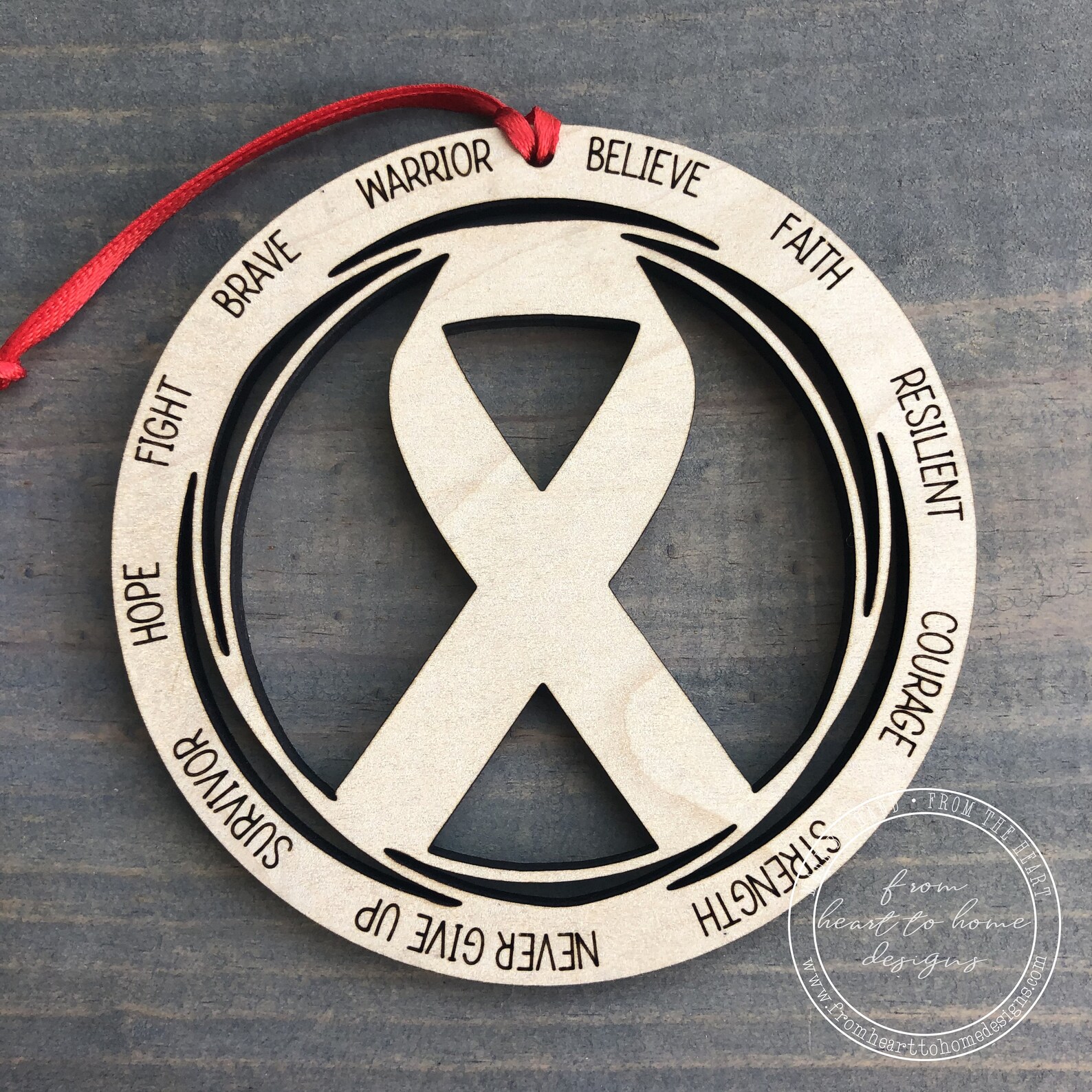 DIGITAL FILE ONLY Cancer Ribbon Laser Cut File/commercial Use/svg - Etsy