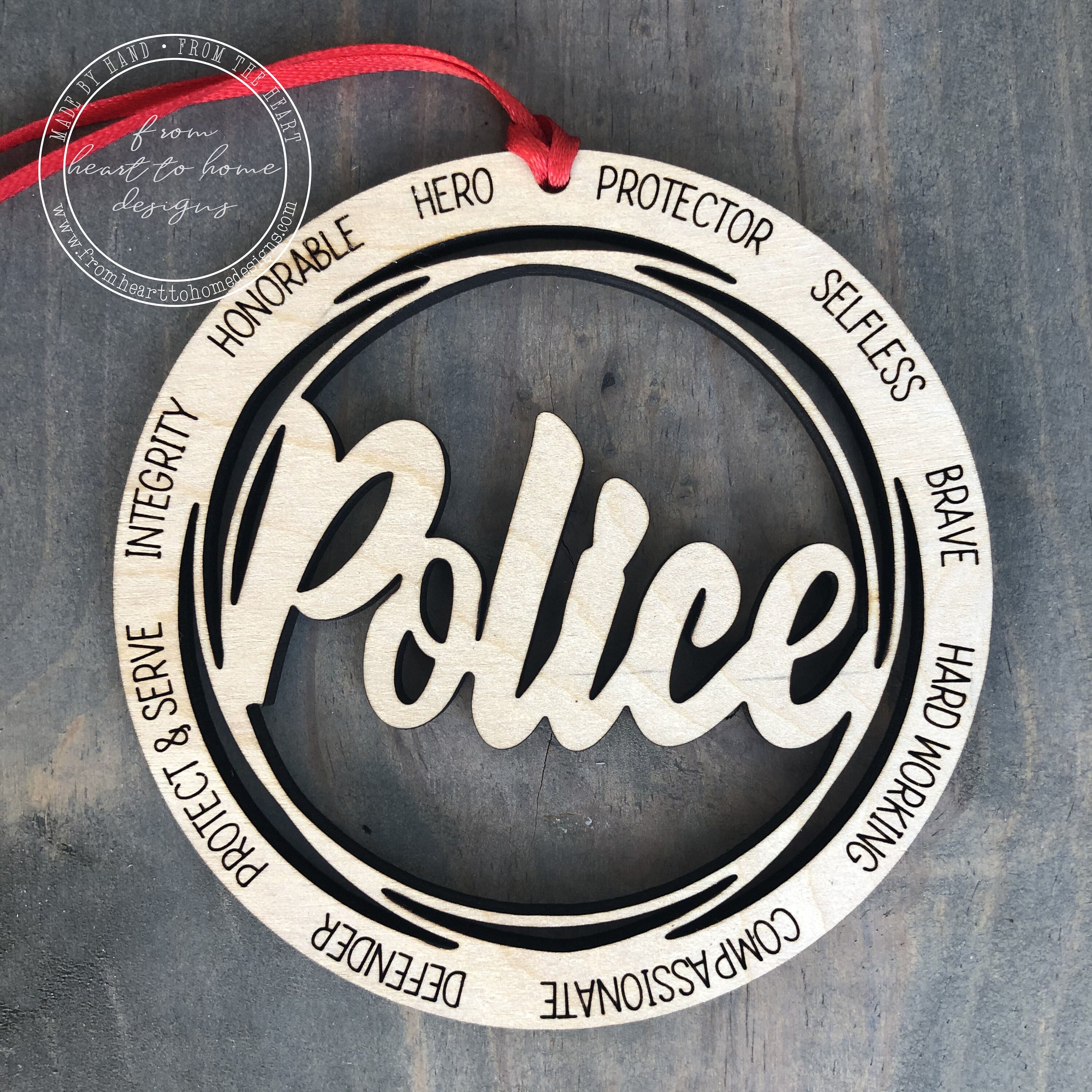 DIGITAL FILE ONLY Police Laser Cut File/commercial Use/svg - Etsy