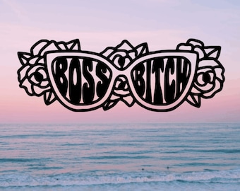 Boss Bitch Decal - Etsy