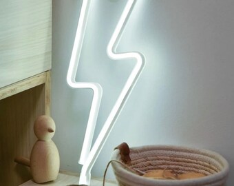 Lightning Bolt Wall Light - Etsy
