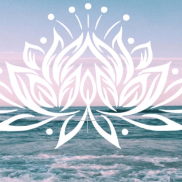 Lotus Decal - Etsy
