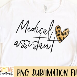 Medical Assistant Sublimation PNG, Medical Assistant Bundle Sublimation ...